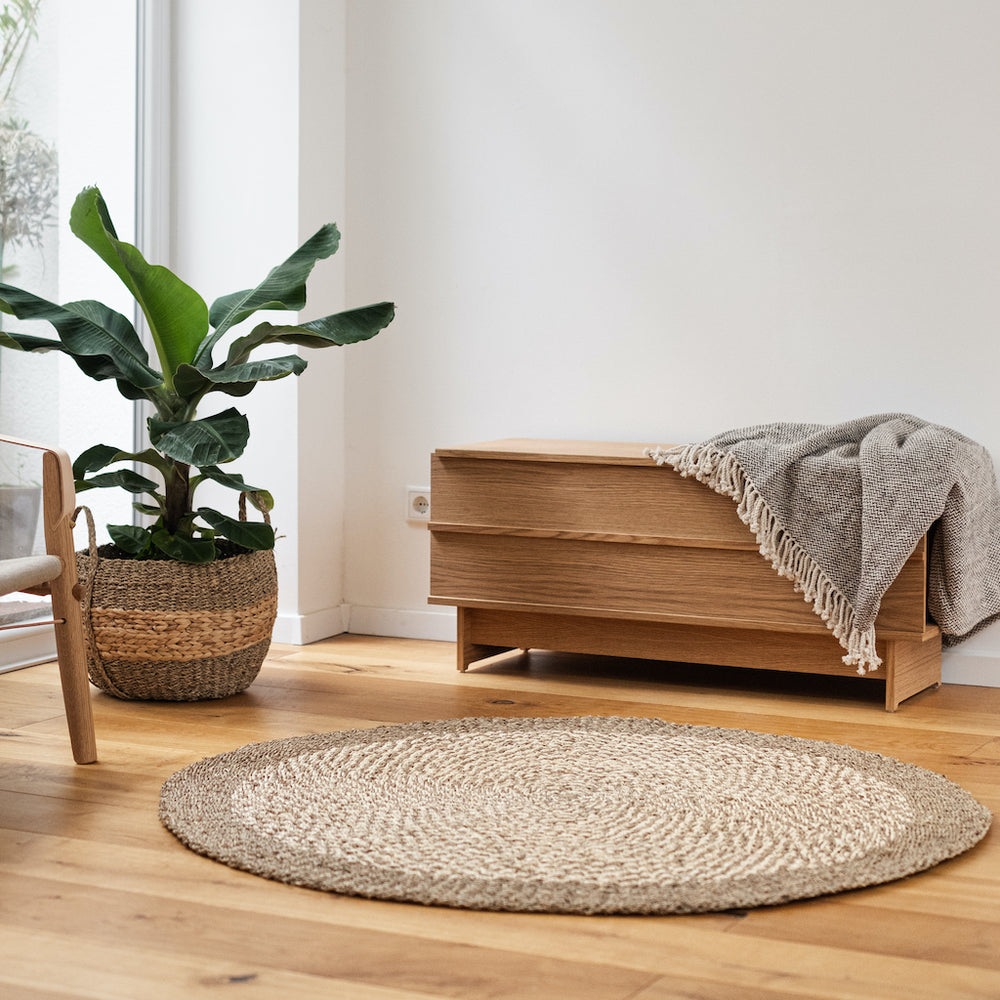 Runde Teppiche Naturfaser online kaufen | atisan