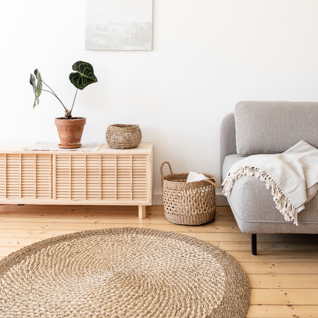 Runde Teppiche Naturfaser online kaufen | atisan